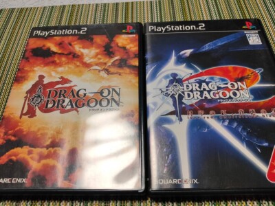 Drag-On Dragoon 1 + 2 SET Sony PlayStation 2 PS2 Square Enix Video Game ...