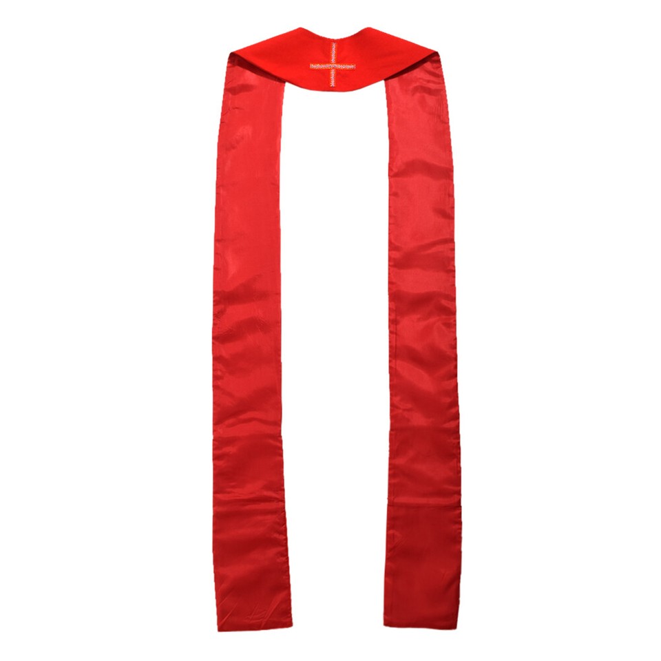 Catholic Clergy Stole with Cross Embroidery Stole Priest Mass Stole ...