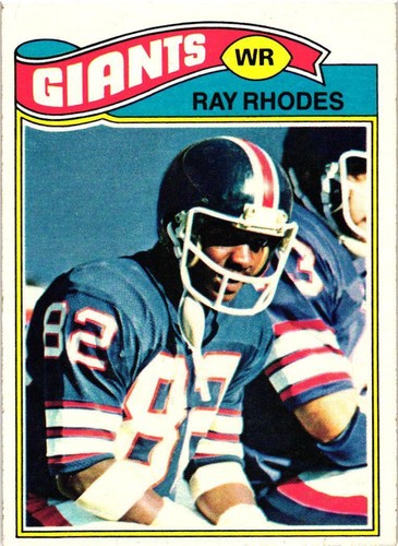 1977 Topps #98 Ray Rhodes | eBay