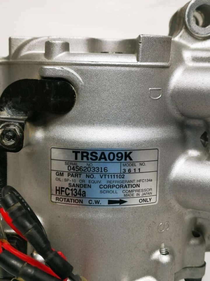 2007-2009 GM Trailblazer Envoy A/C Compressor | 25825340 | ACDelco 15 ...