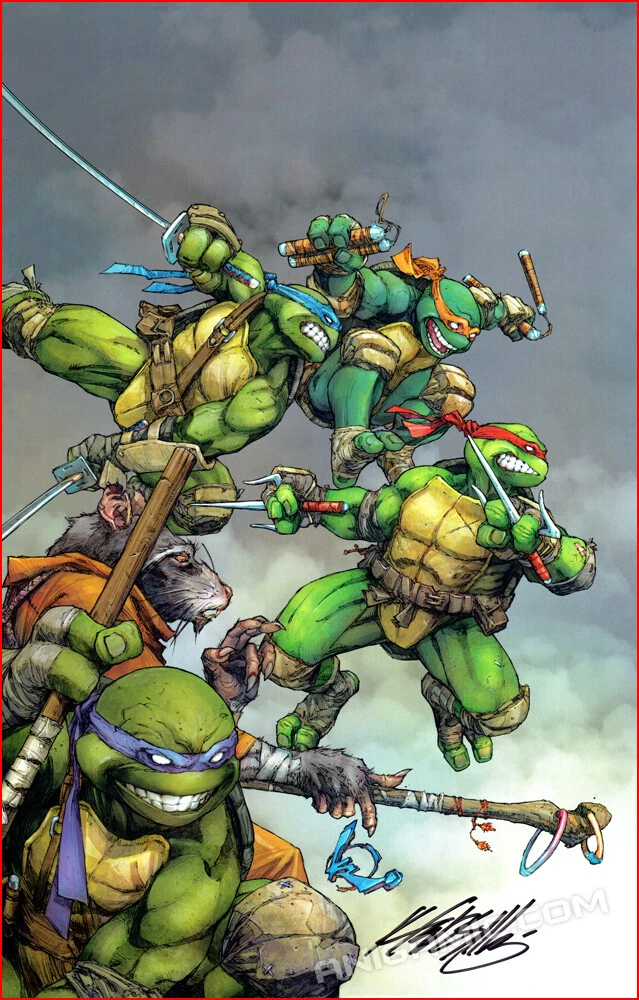 Teenage Mutant Ninja Turtles Comic Wallpaper