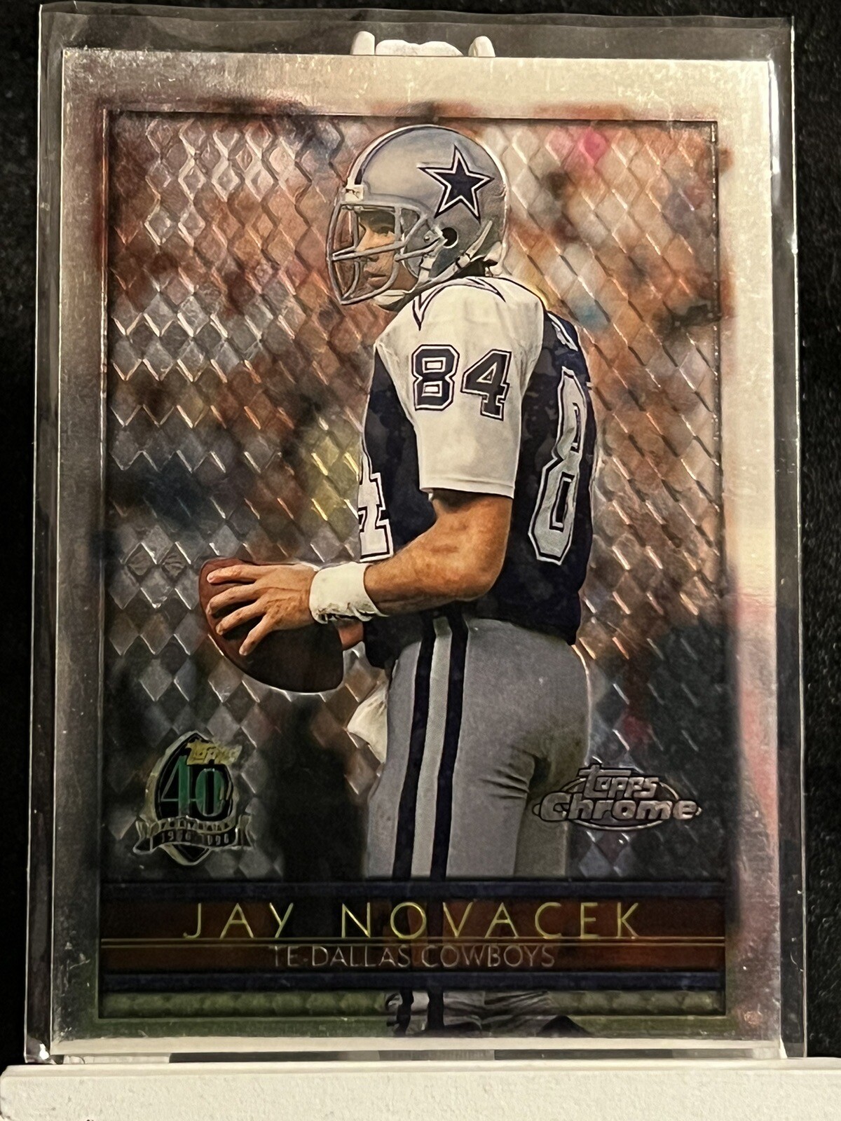 1996 Topps Chrome Jay Novacek #126 Dallas Cowboys Football NFL Card | eBay