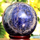 95MM Blue Sodalite Sphere Healing Crystal Chakra Balance Energy ...