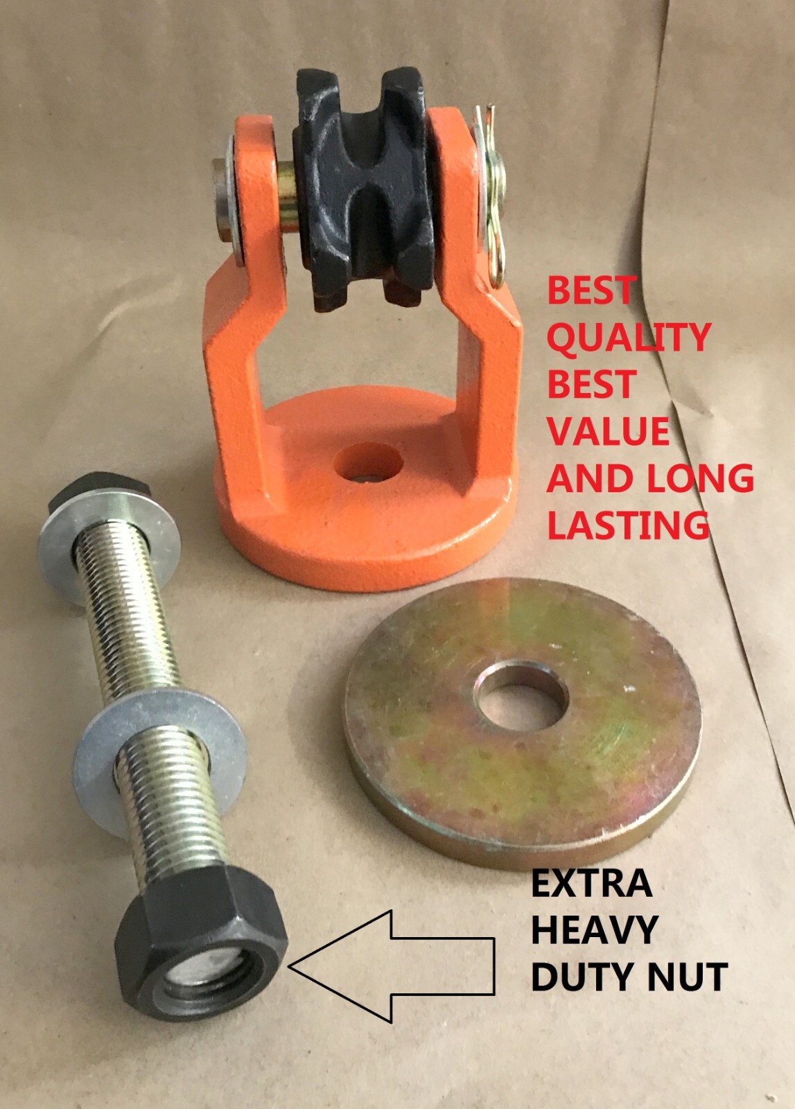 AUTO BODY FRAME MACHINE DOWN PULLER FITS MOST MACHINES FORGED HEAVY ...