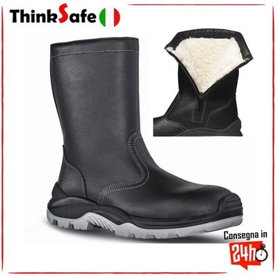 Stivali Antinfortunistici Foderati con Calda Lana | U Power Siberian S3 ...