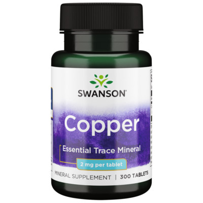 Swanson Copper Tablets, 2 mg, 300 Count | eBay