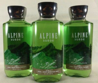 3 Alpine Suede 2 In 1 Hair & Body Wash Bath & Body Works 10 Oz | eBay