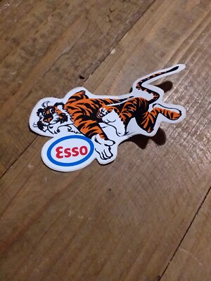 ESSO TIGER GASOLINE Sticker tigre | eBay