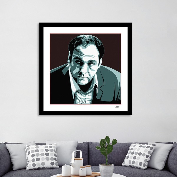 James Gandolfini True Romance Sopranos Pop Art Ltd. Ed. Print Signed by ...
