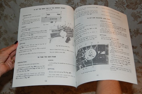 Professional Full Edition Service Manual for Singer 401 & 401A Sewing ...