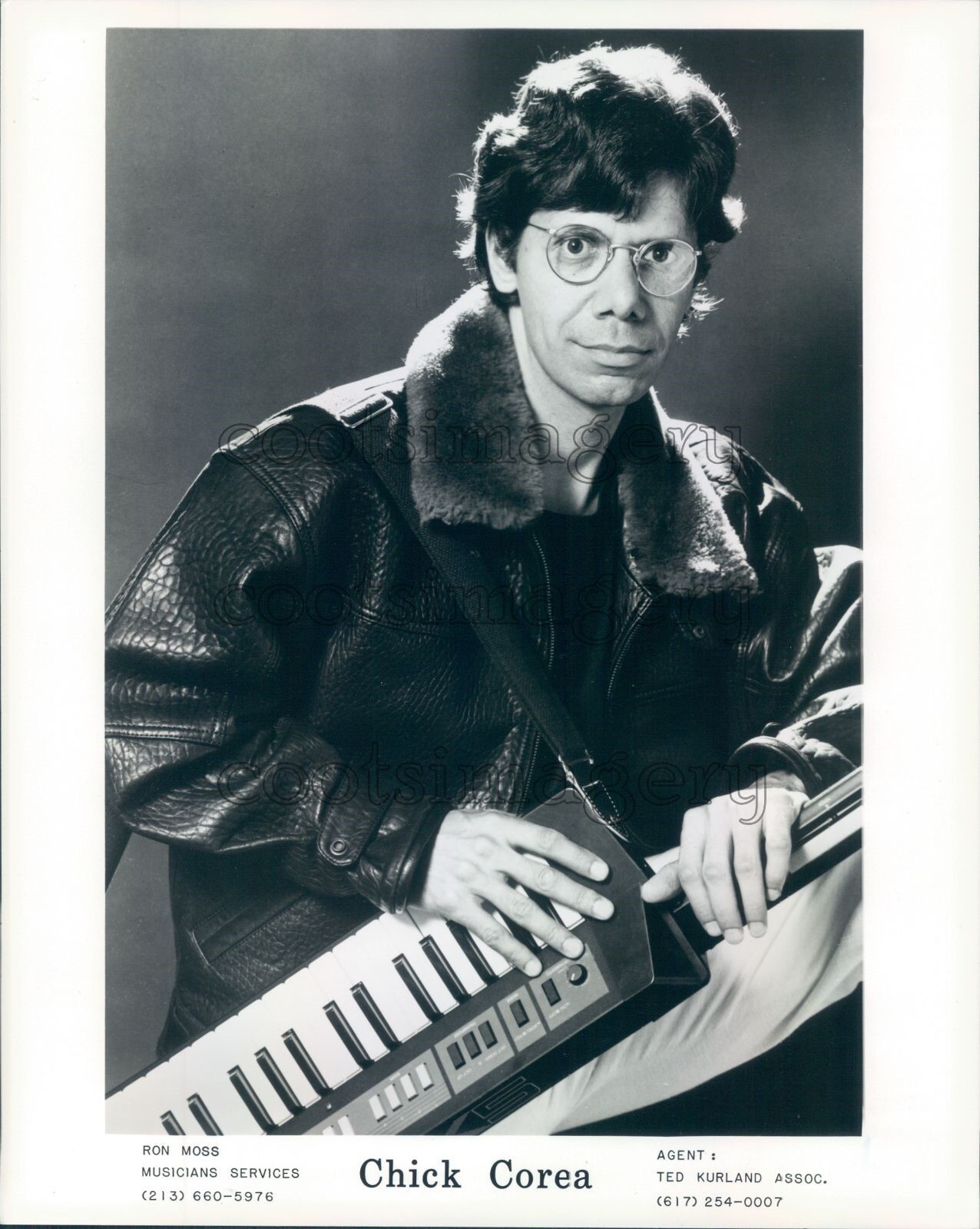 Press Photo Jazz Musician Legend Chick Corea With Keytar | eBay