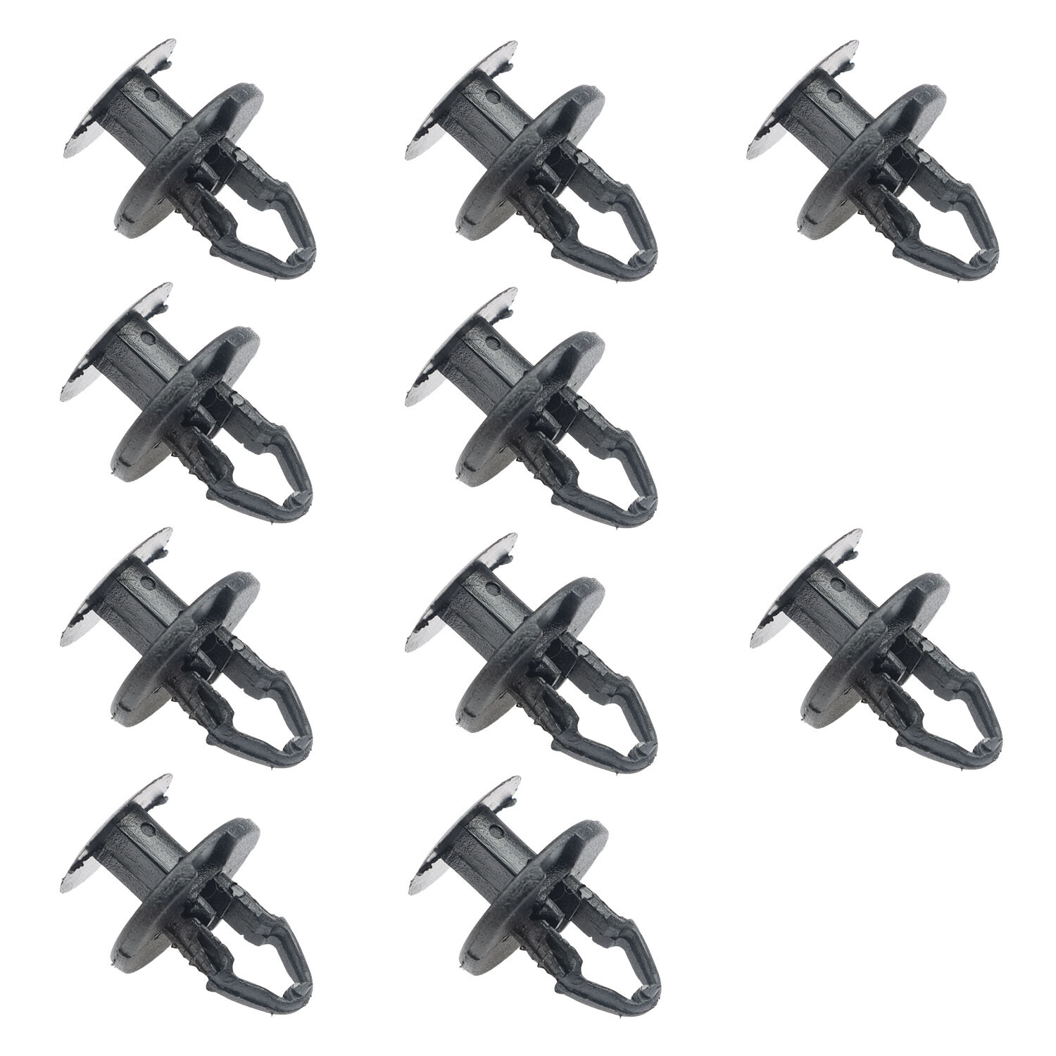 10 PCS Black Plastics Push Pull Rivet for 2020 2021 2022 Tesla 3 ...