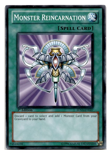 Monster Reincarnation #5DS3-EN027 Starter Deck: Duelist Toolbox tcg | eBay