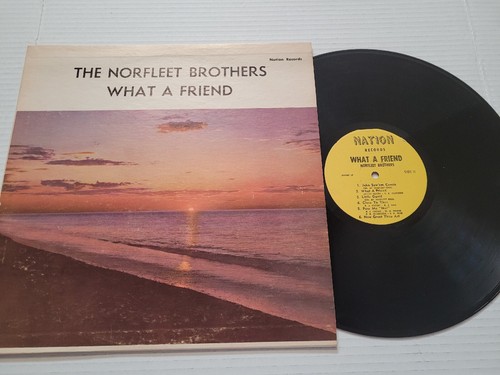 THE NORFLEET BROTHERS WHAT A FRIEND SOUL GOSPEL LP RECORD VG+ | eBay