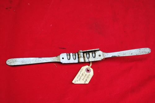 ANTIQUE VINTAGE CIVIL WAR 35 CAL MAYNARD BULLET MOLD MARKED "MASS ARMS ...
