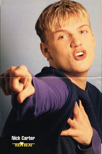 Nick Carter - Justin Timberlake 16" x 11" Teen Magazine Pinup Poster ...