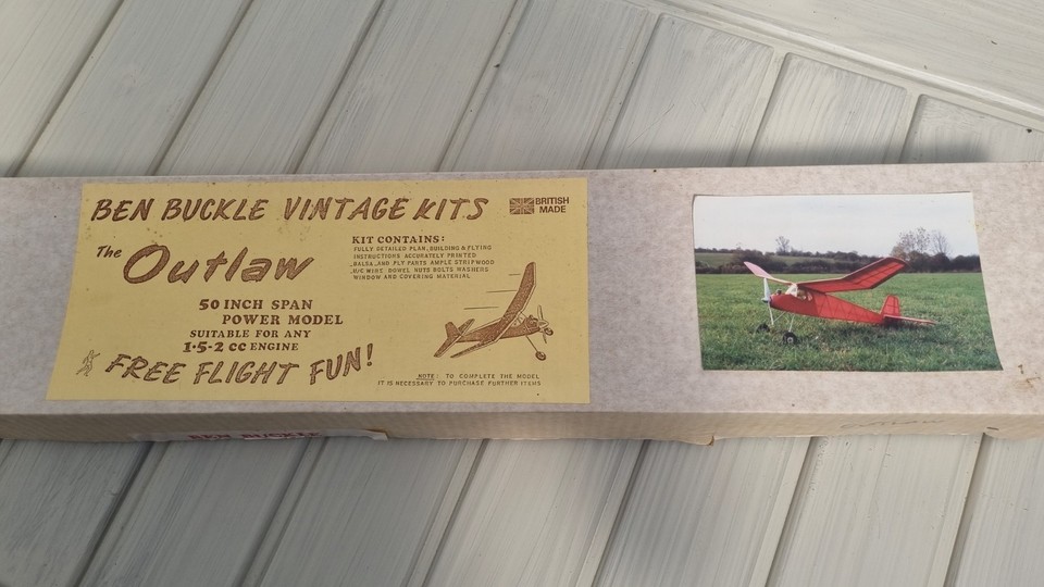 Ben Buckle Outlaw Balsa Model | eBay UK