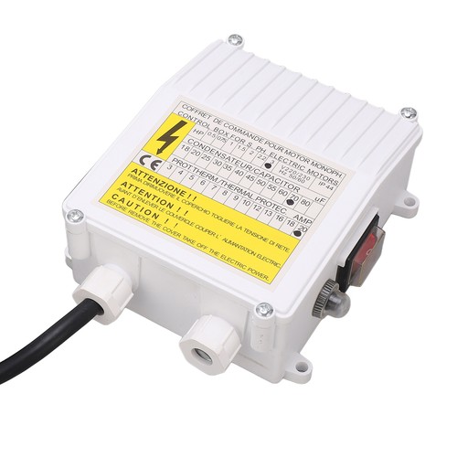 Deep Well Pump Control Box Household 3.0HP Submersible Switch ...
