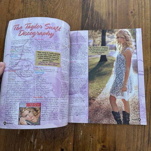 TAYLOR SWIFT Life Story Magazine 2009 100 PAGES | eBay