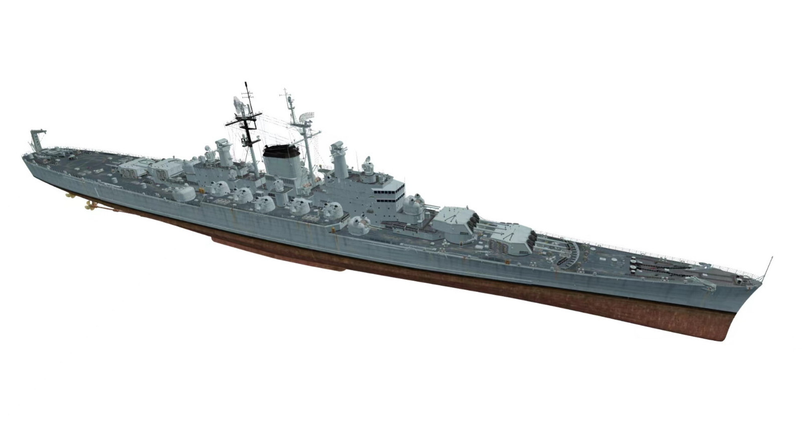 1/700 USS Annapolis Heavy Super Cruiser (full hull) 3D Printed kit | eBay