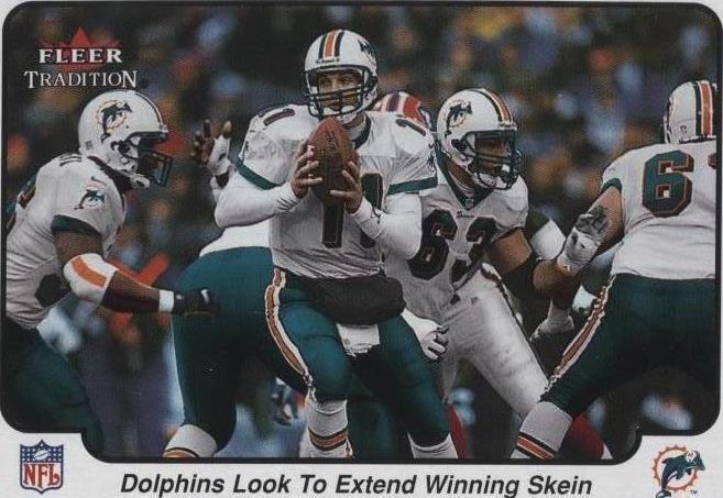 2000 Fleer Tradition - Team Statistics Miami Dolphins #381 for sale ...