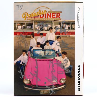 8Turn - 8Turnrise The 1st Mini Album Signed + Message Promo CD K-Pop ...