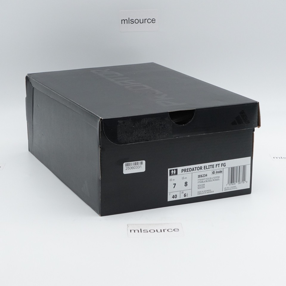 adidas Predator Elite FT FG Foldover Tongue Soccer Shoe Men's IE6234 ...