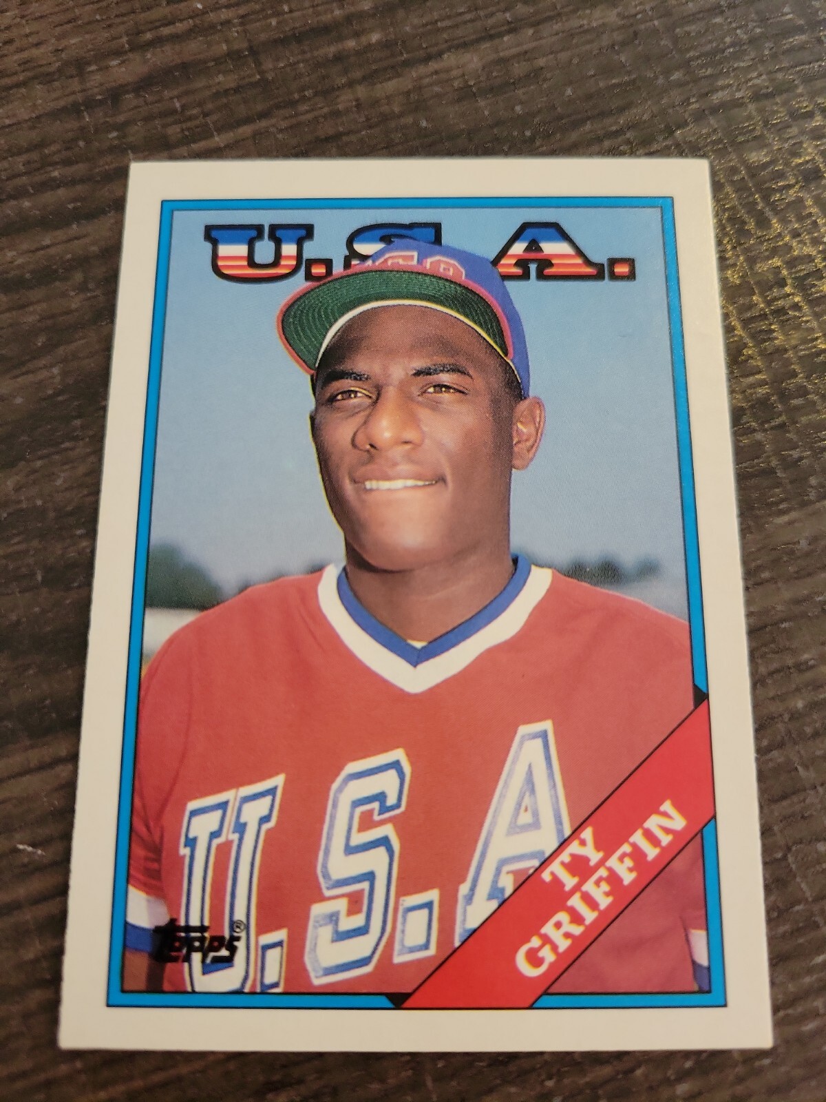 Ty Griffin #44T 1988 "Topps" Traded Baseball Card | eBay