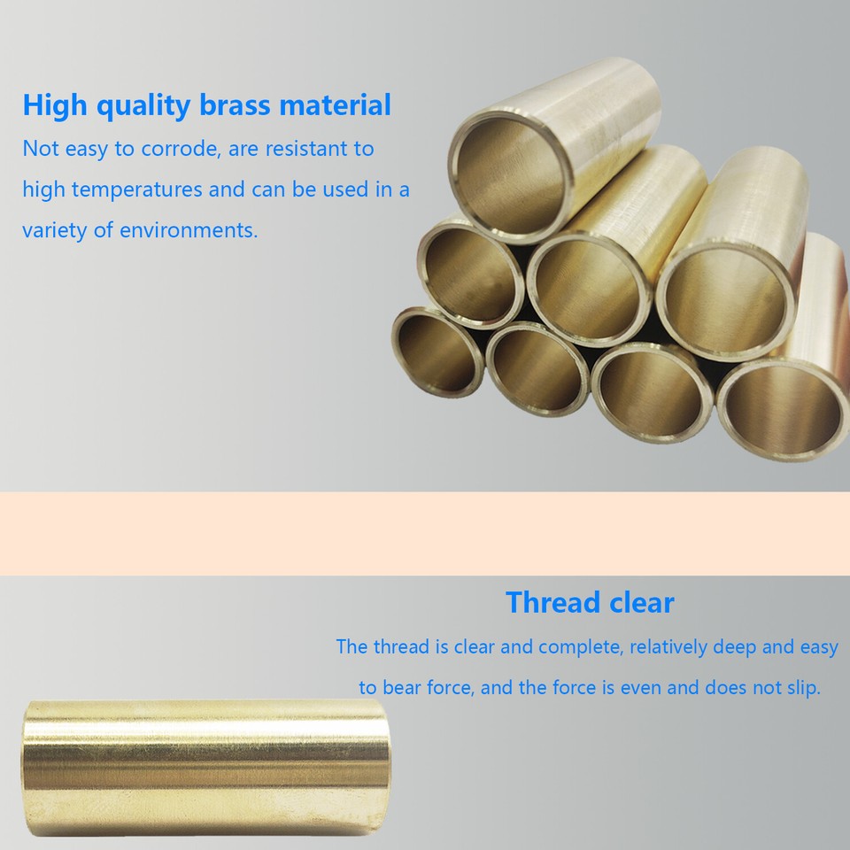 8 X Trailer Leaf Spring Bushing Kit Shackle Bushings Bronze Axle ...