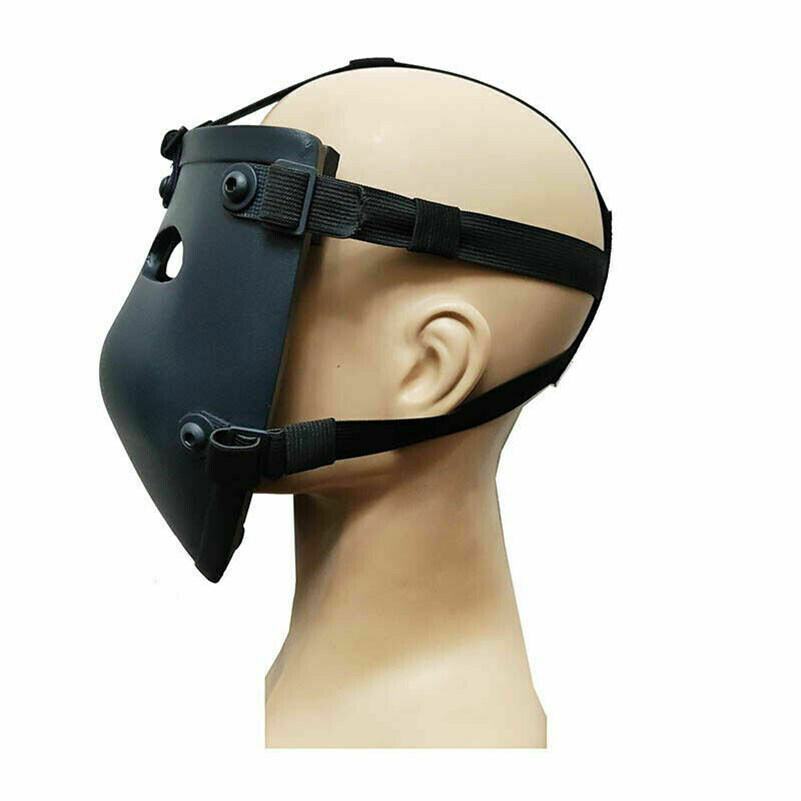 Aramid Fiber Tactical Ballistic IIIA Bullet Proof Face Guard Shield ...