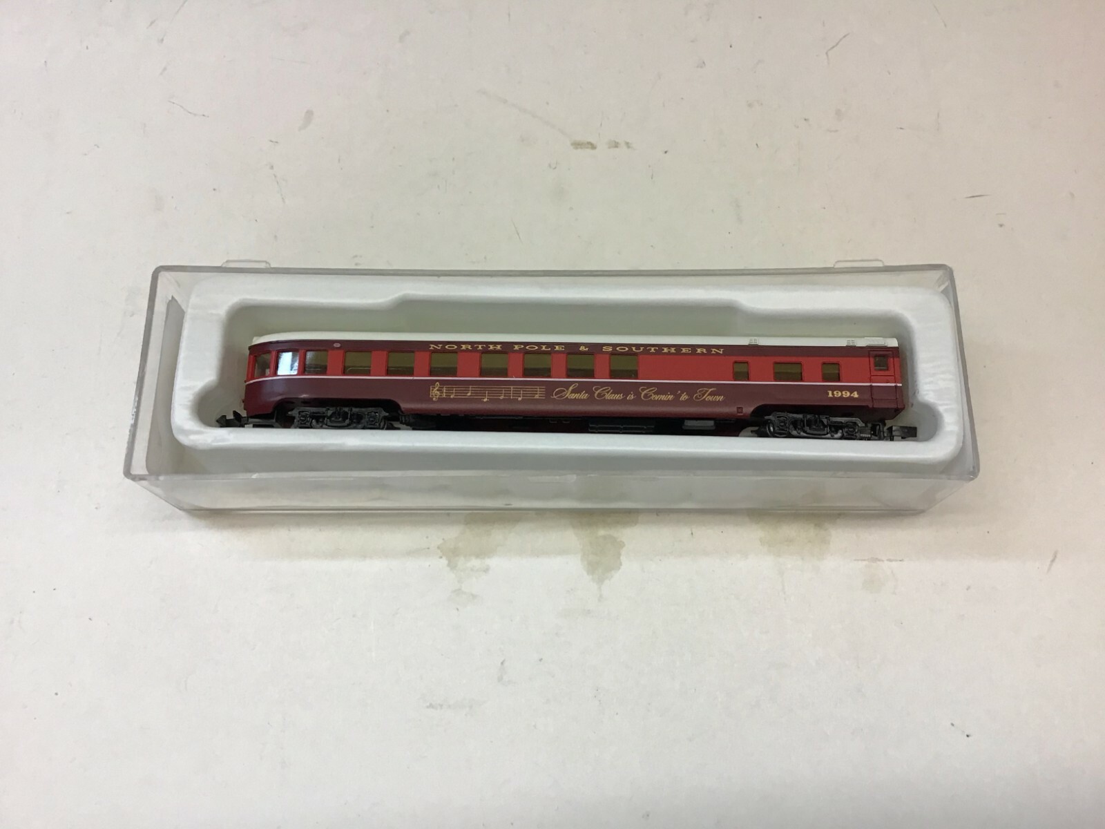 Con-Cor N scale vintage limited edition 1994 observation car | eBay