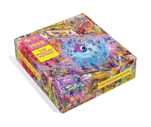 The Puzzled Patron • 1000-Piece Jigsaw Puzzle from The • Series Three ...