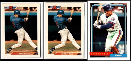 1992 Darren Reed (3) Card Lot - UNIQUE FIND – ONE OF A KIND | eBay