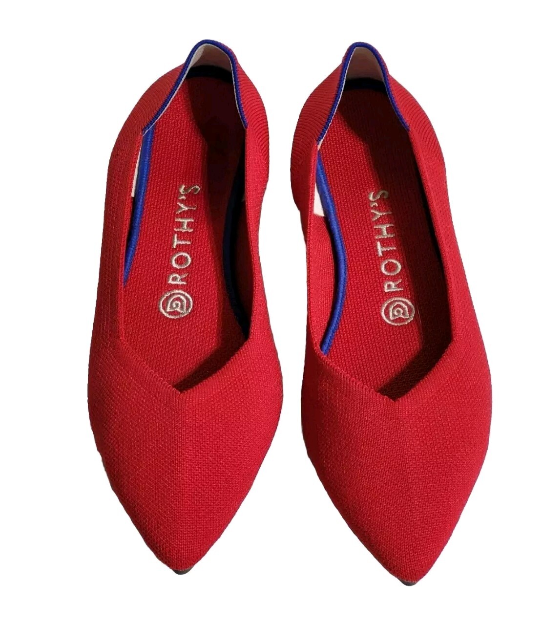 Rothy's Women's Size W 11 Red Shoes Rothys The Point Slip On Comfort ...