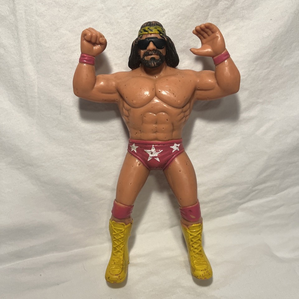 Macho Man Randy Savage 1986 Vintage WWF LJN Titan Sports 8" Wrestling ...