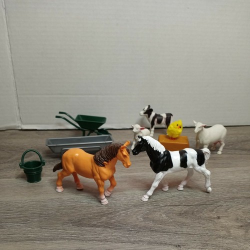 (2)- Popak New Ray Country Life Farm Town Horses & Accessories | eBay