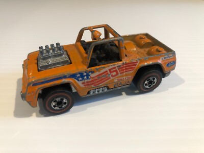 Mattel Hot Wheels Baja Bruiser Car Redline Vintage 1973 Flying Colors ...