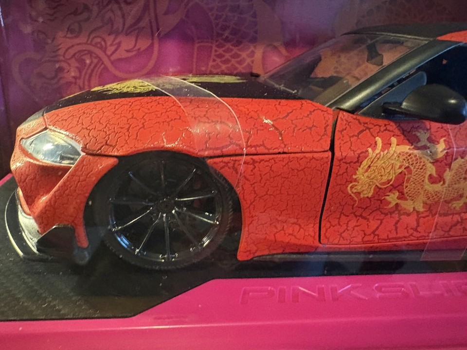 2020 TOYOTA SUPRA NEW 2024 JADA Toys "PINK SLIPS" 1:24 DIECAST AWESOME ...