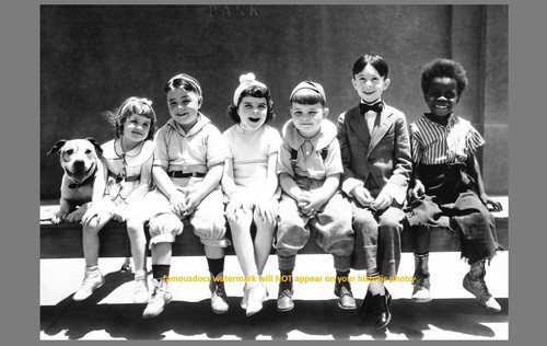 Our Gang PHOTO Little Rascals Spanky, Darla, Porky, Alfalfa, Buckwheat ...