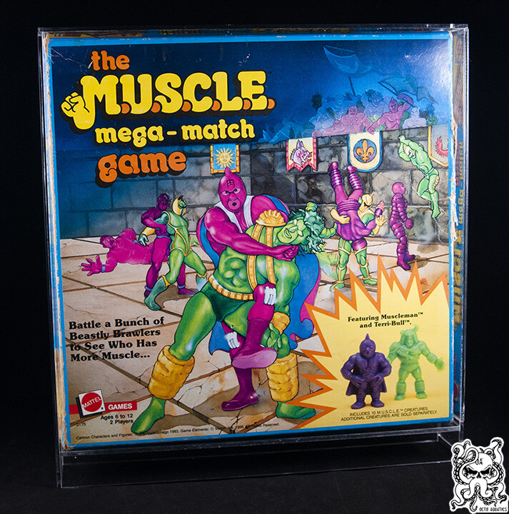 M.U.S.C.L.E Acrylic Display Case Box muscle men toys figures RETRO | eBay