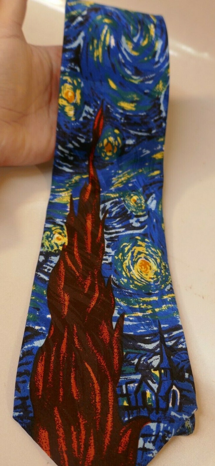 Vintage Ralph Marlin "Starry Night" Vincent Van Gogh … - Gem