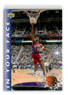 1992-Upper Deck -#450-Tim Perry FACE-Philadelphia 76ers | eBay