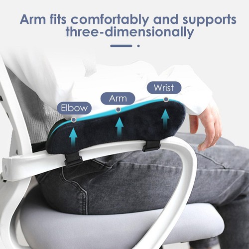 1pcs Office Chair Armrest Adjustable Gaming Chair Elbow Pads Arm Rest ...