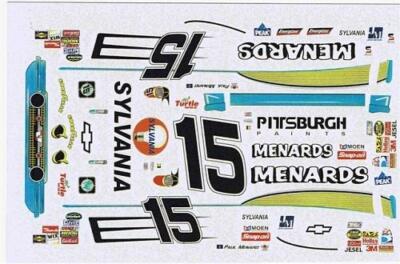 Winscals #15 Menards 57 Chevy Paul Menard Nascar decal | eBay