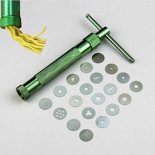 Stainless Steel Clay Extruder Green Miniature Durable Handheld Craft ...
