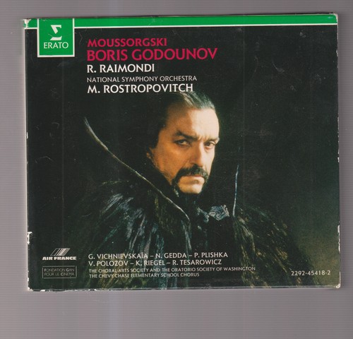 Moussorgski: Boris Godounov, M. Rostropovitch (3 CD Fatbox) W/Book #0325CD 22924541827| eBay