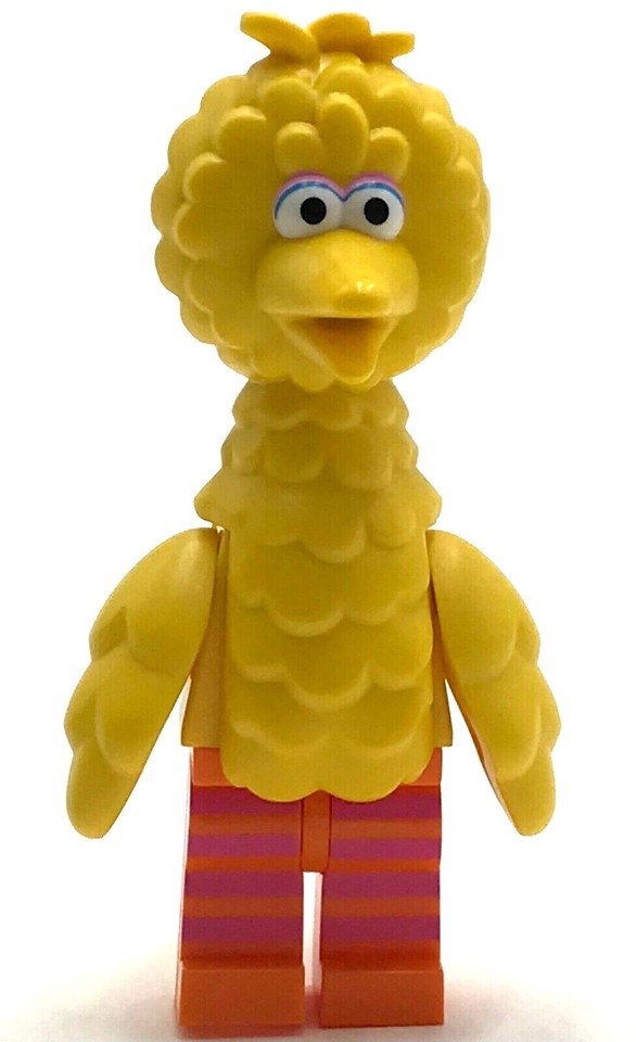 Lego New 123 Sesame Street Minifigures Big Bird Cookie Monster Elmo You ...