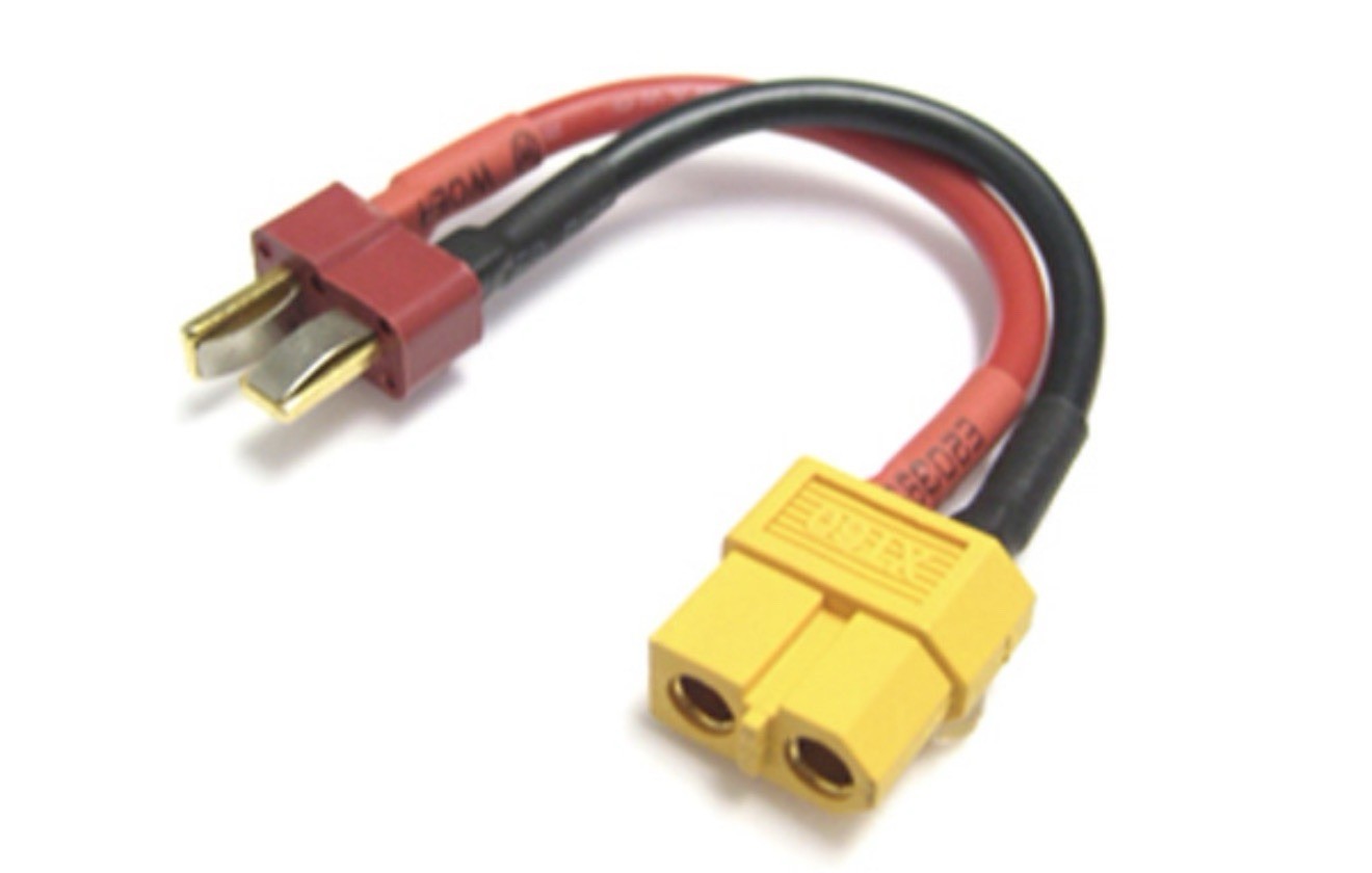 #Et0842 ETRONIX FEMALE XT-60 TO MALE DEAN PLUG CONNECTOR ADAPTOR | eBay UK