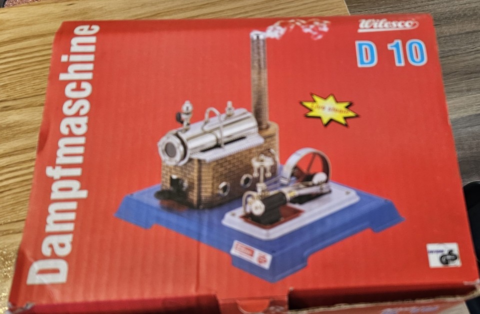 Wilesco D10 Steam Engine, with box, as new, working condition. | eBay