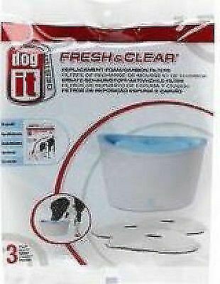 Dogit Design Carbon Replacement Foam Filter Cartridge Fresh Clear ...